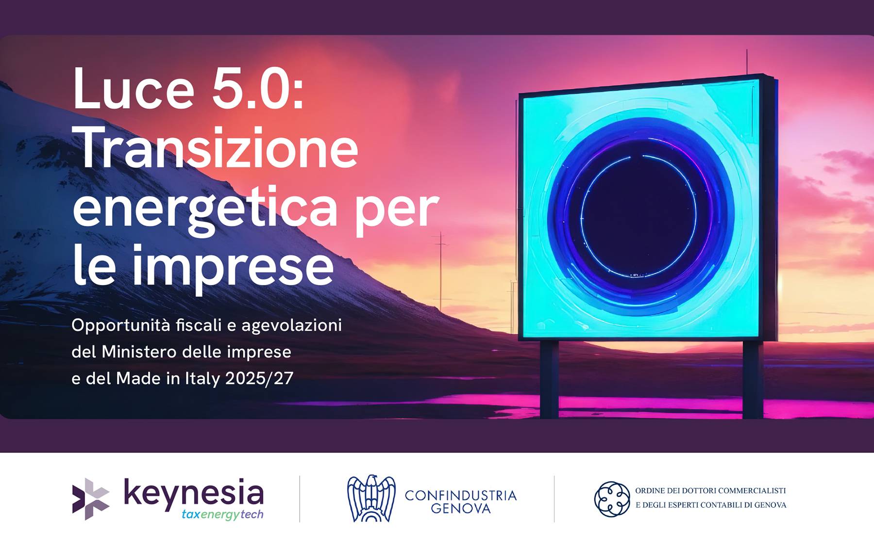 Luce 5.0: Transizione energetica per le imprese - Keynesia